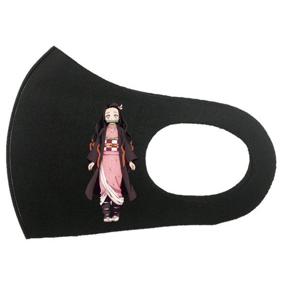 Handmade | Accessories | Nazuko Demon Slayer Face Mask Washable ...